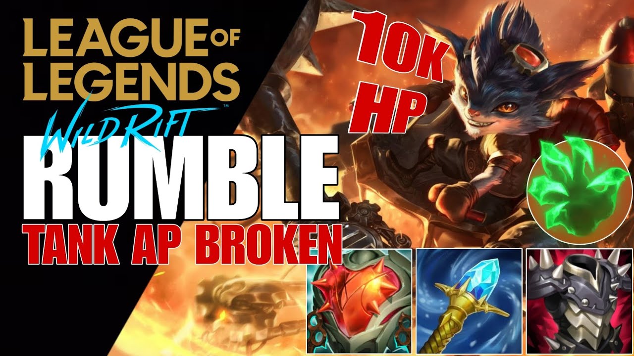 WILD RIFT: RUMBLE TANK KILLER ITEM & RUNE DEEP DIVE TOP TIER PICK - YouTube