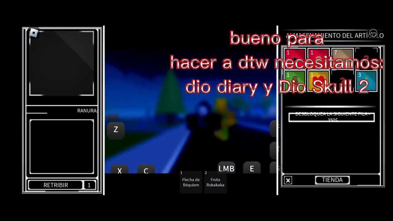 como hacer a dtw/dtwova en Stands Awakening - YouTube