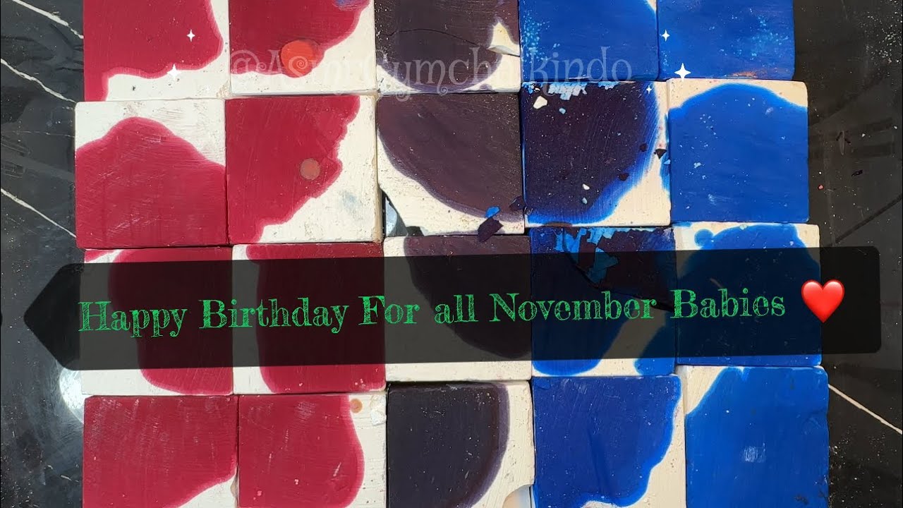 Happy Birthday For All November Babies | Satisfying - YouTube