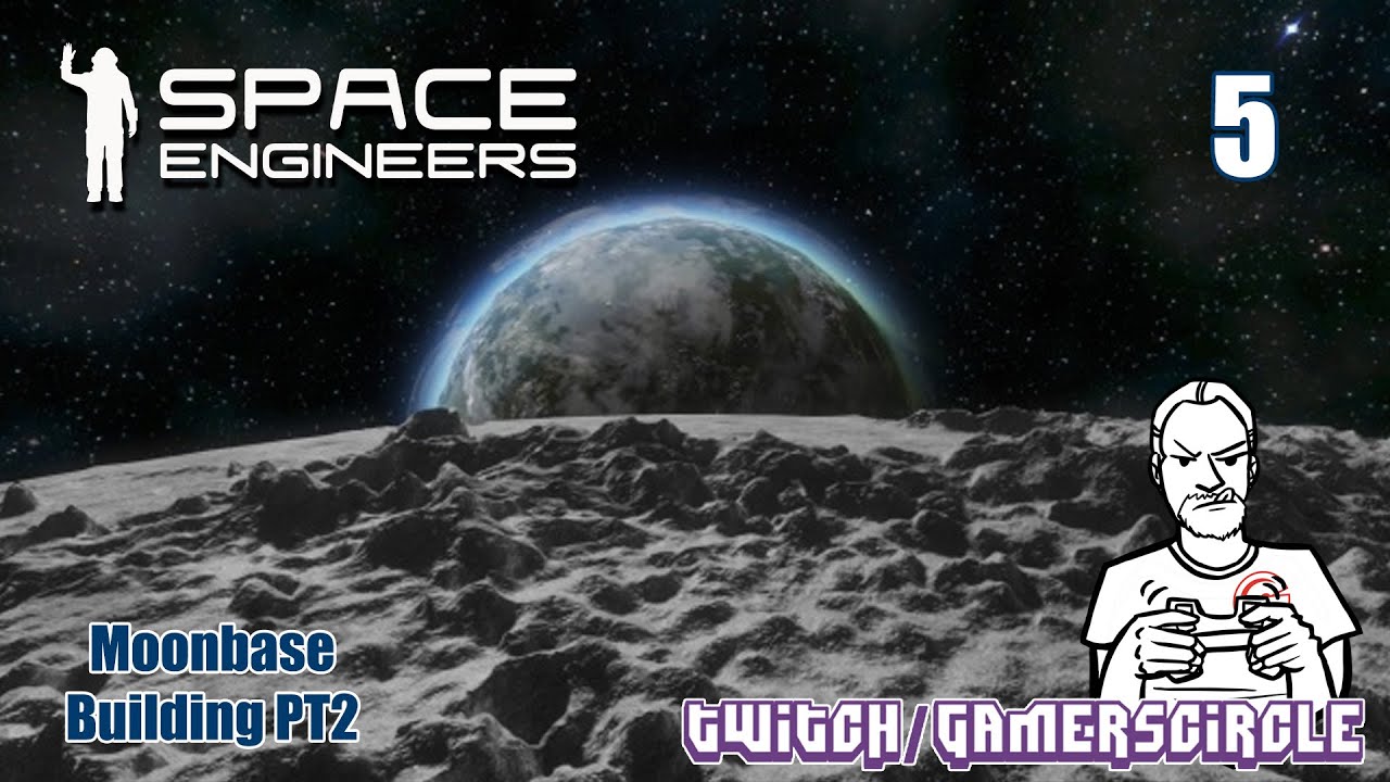 Space Engineers Modded: PT5 - Moon mining and base expansion - YouTube