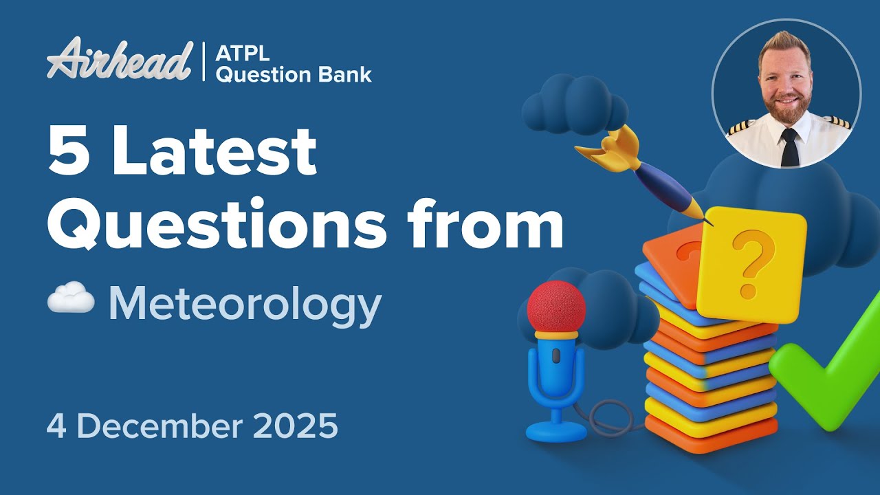 5 Latest ATPL Meteorology Questions Explained (Pressure Systems) - YouTube