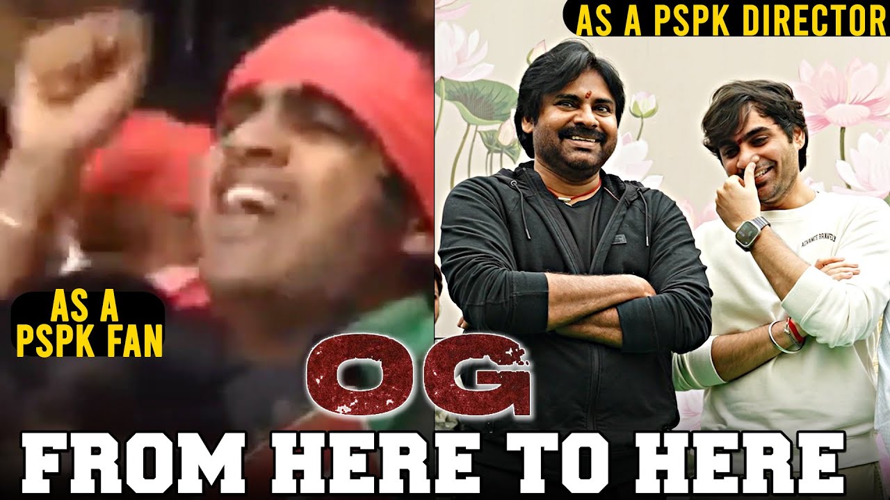 Sujeeth Journey From PSPK Fan To #OG Movie Director | Pawan Kalyan ...