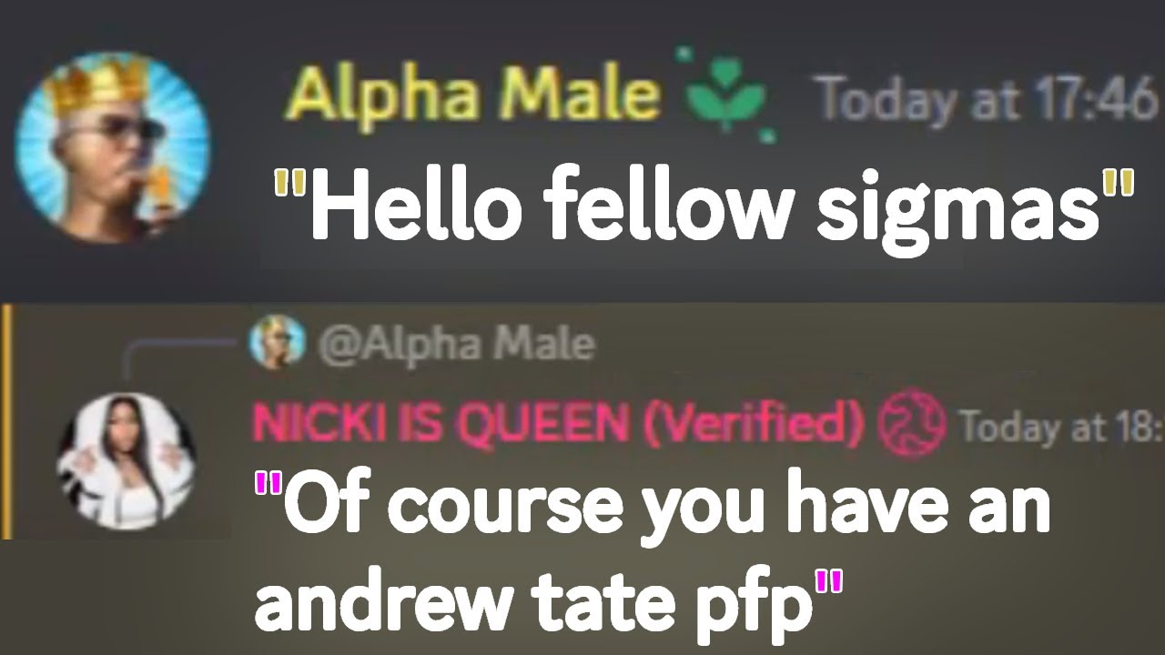 Trolling As An ANDREW TATE FANBOY On Discord - YouTube