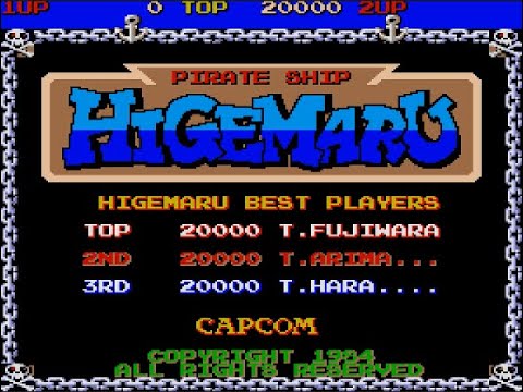 Pirate Ship Higemaru - Arcade (1984) - YouTube