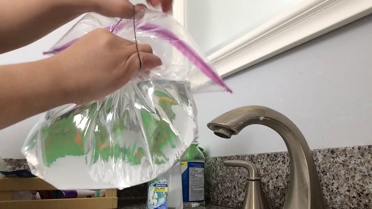 how to make a water squishy - YouTube