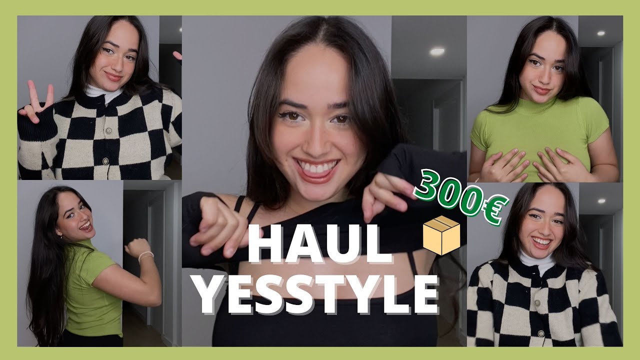 300€ en ROPA CHINA 😱TRYON HAUL YESSTYLE | Melanie Guanipa - YouTube