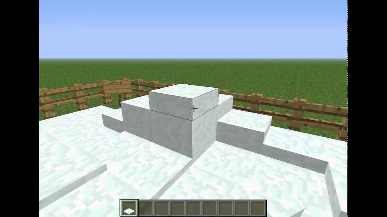 Minecraft Snapshot 13w05b! - NEW! Layered Snow (Minecraft 1.5) - YouTube
