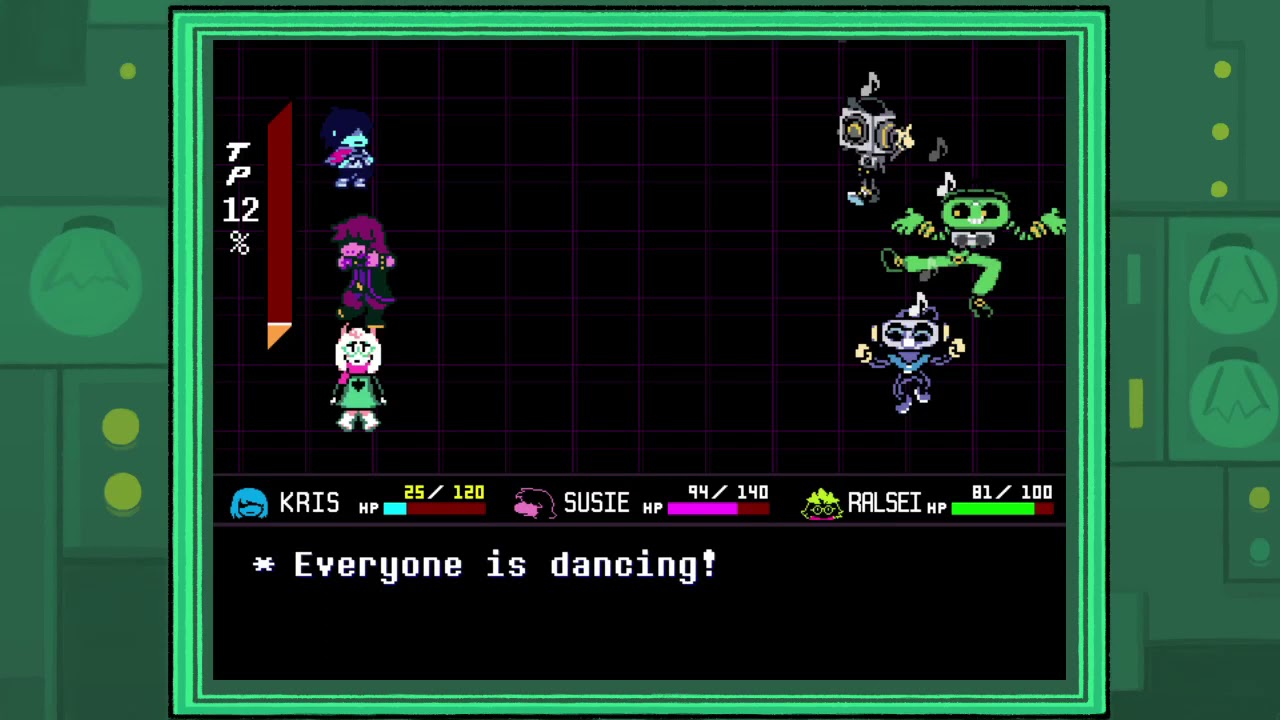 Deltarune Chapter 2 Dance scene - YouTube