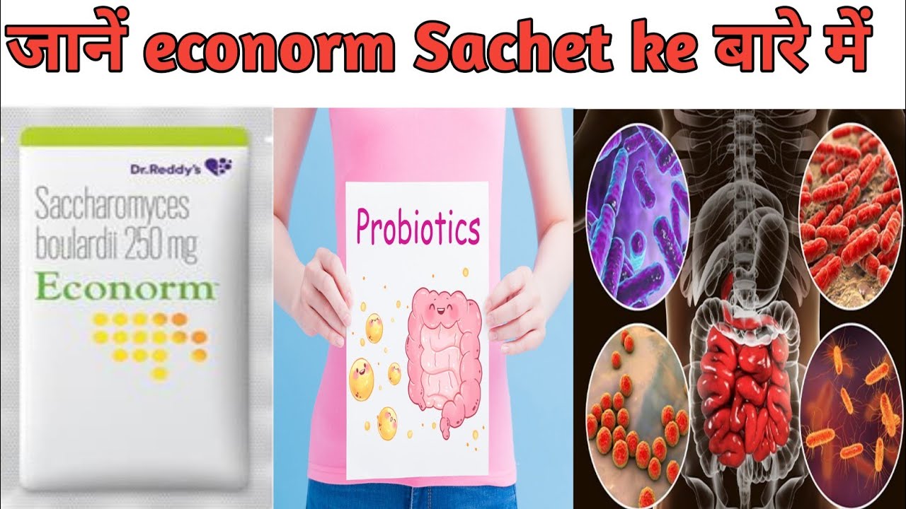 Econorm Sachet review in Hindi| saccharomyces boulardii benifits|use ...