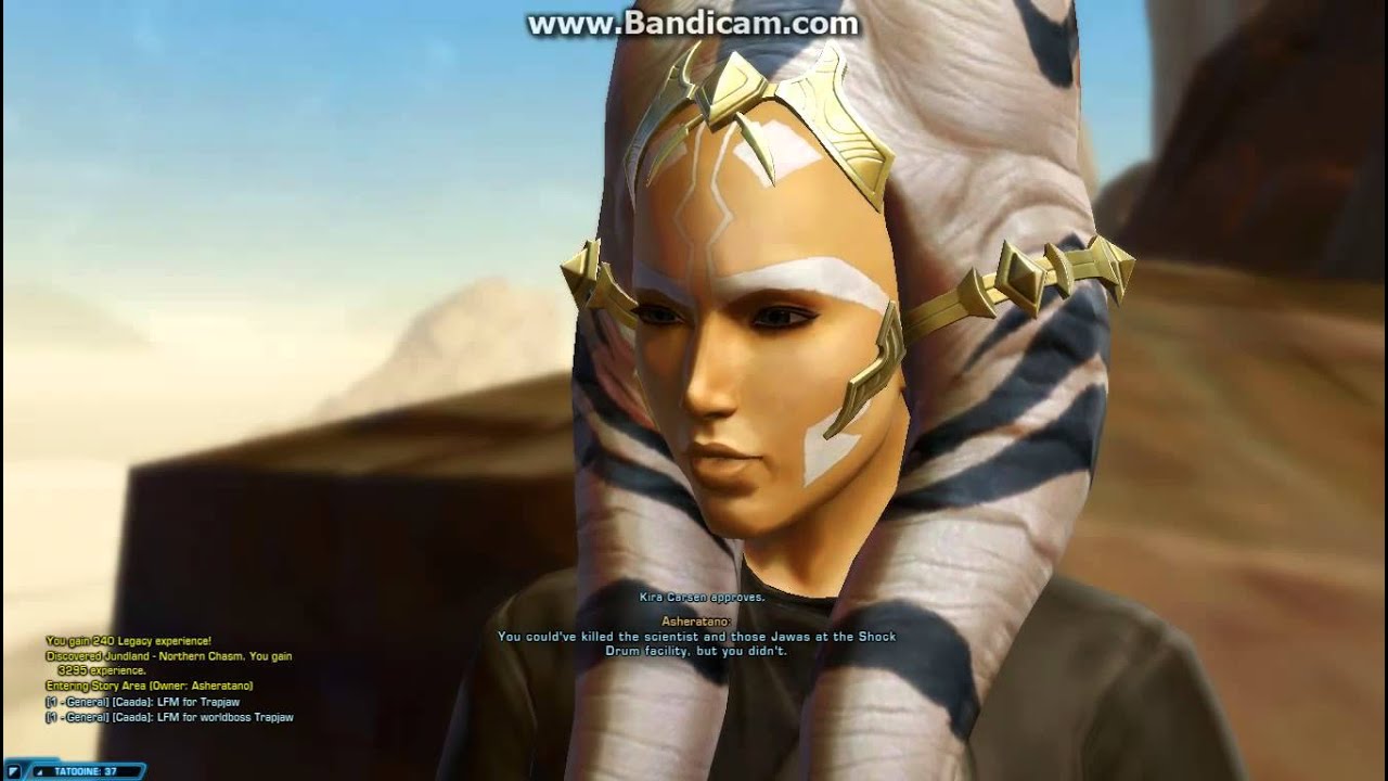 SWTOR Sith turned to The Light Lord Praven - YouTube