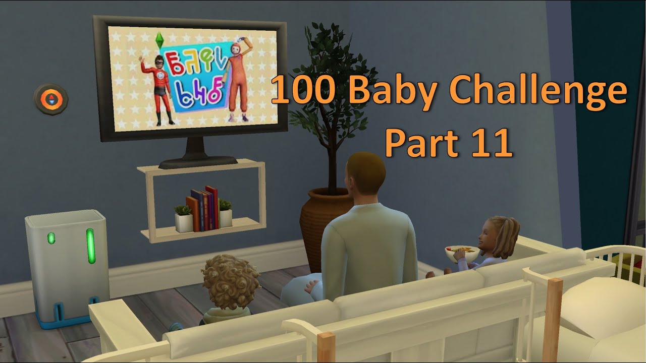 100 Baby Challenge Part 11 (Sims 4): TODDLER MAYHEM - YouTube