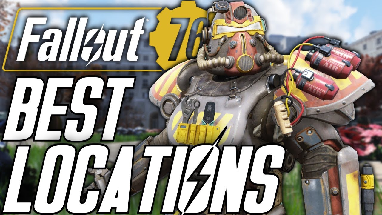 5 AWESOME FLAT Camp Locations! | Fallout 76 - YouTube