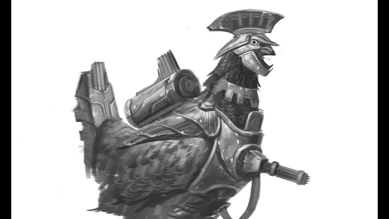 Cayde-6 Chicken armor study - YouTube