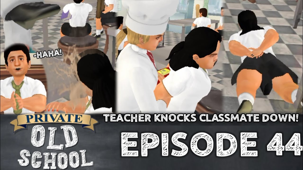 Old School Episode 44 | TEACHER KNOCKS CLASSMATE DOWN! - YouTube