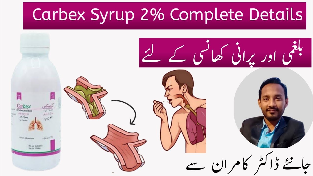 Carbex Syrup 2% Uses, Benefits, Dosage & Side Effects in Urdu. - YouTube
