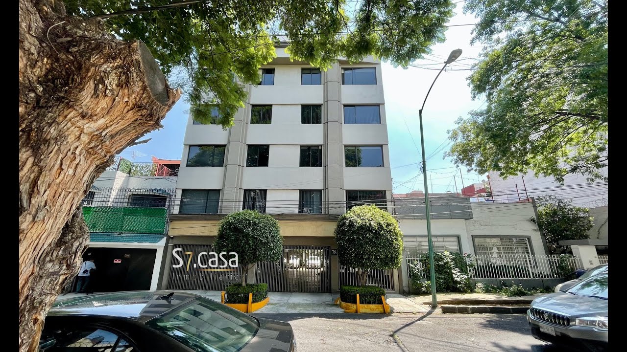 Departamento en renta, colonia Roma Sur, Semi amueblado. disponibilidad ...