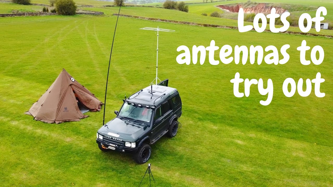 Trying out new portable ham radio antennas - lessons learned | Camping ...