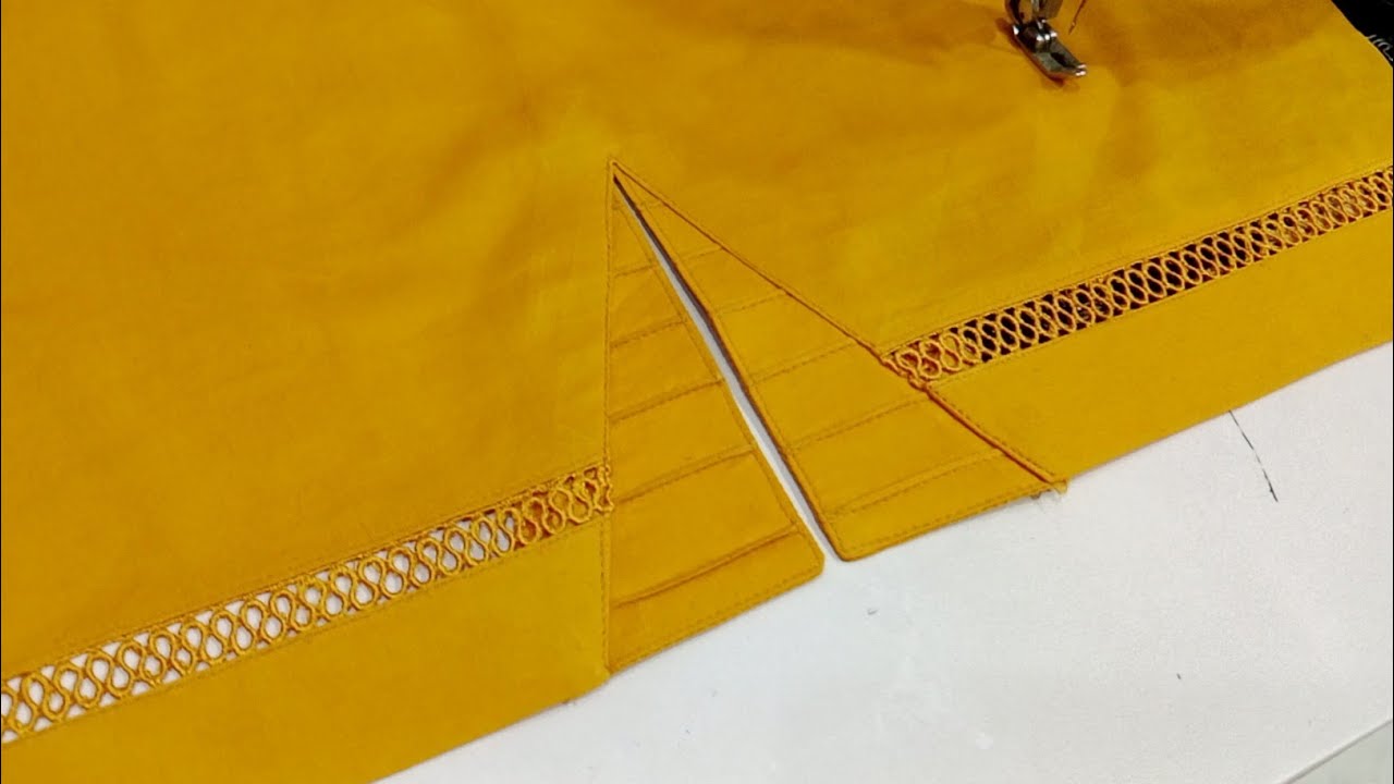How To Create Stunning Pintex and Joint Lace Trouser Poncha Designs ...