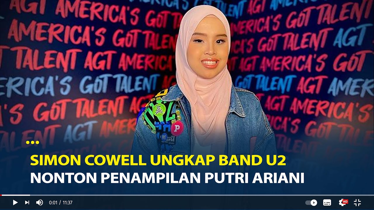 Selain Standing Ovation, Simon Cowell Ungkap Band U2 Nonton Penampilan ...