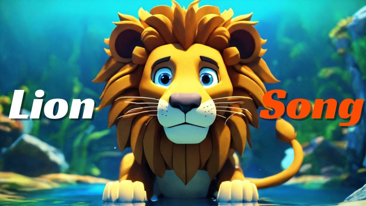 🦁Lion Lyrics for Kids - 🦁 Fun and Educational Song for Children ...