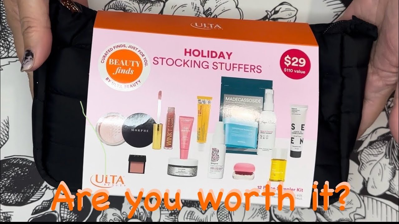 Are you worth it? Ulta beauty finds, holiday stocking stuffers - YouTube