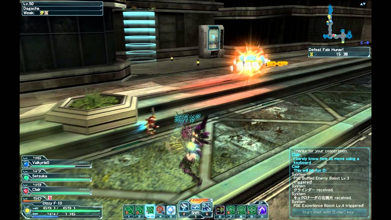 PSO2 - City Emergency: Falz Hunar - YouTube