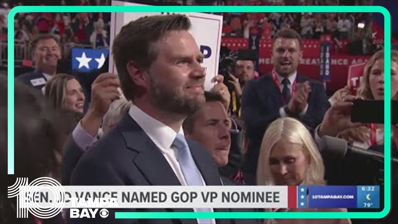 Who is Trump's running mate Ohio Senator JD Vance? - YouTube