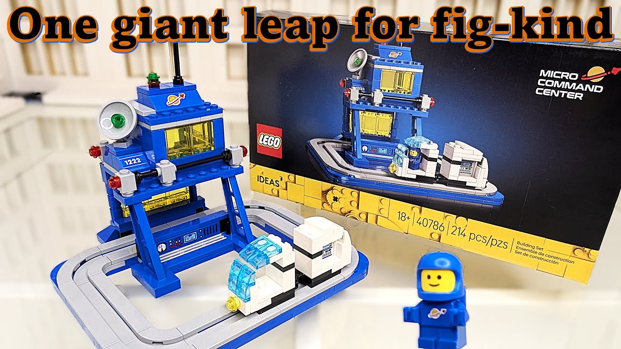 LEGO Speed Build #395 - 40786 Micro Command Center - YouTube