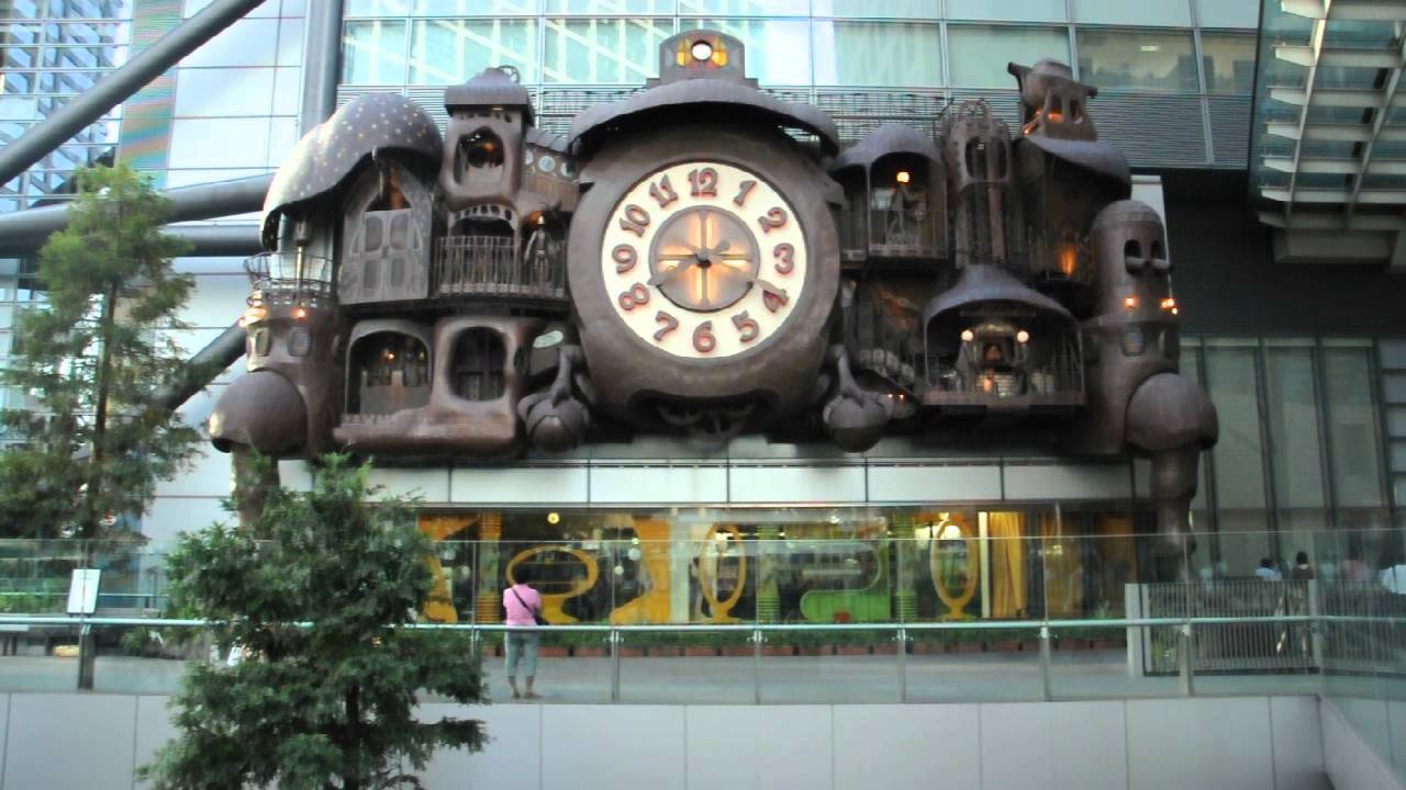 Tokyo Shiodome Big Clock - YouTube
