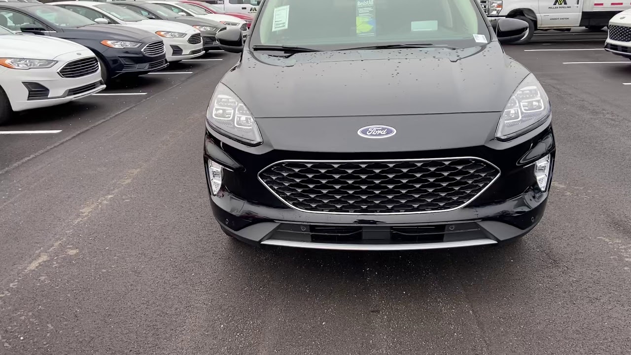 2020 Ford Escape Titanium - YouTube