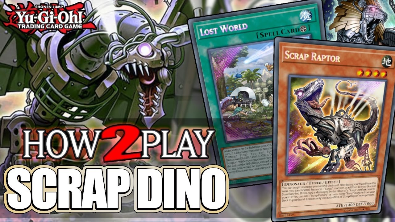 Yugioh | How to Play Scrap Raptor Dinosaur | Do I need Scrap Chimera ...