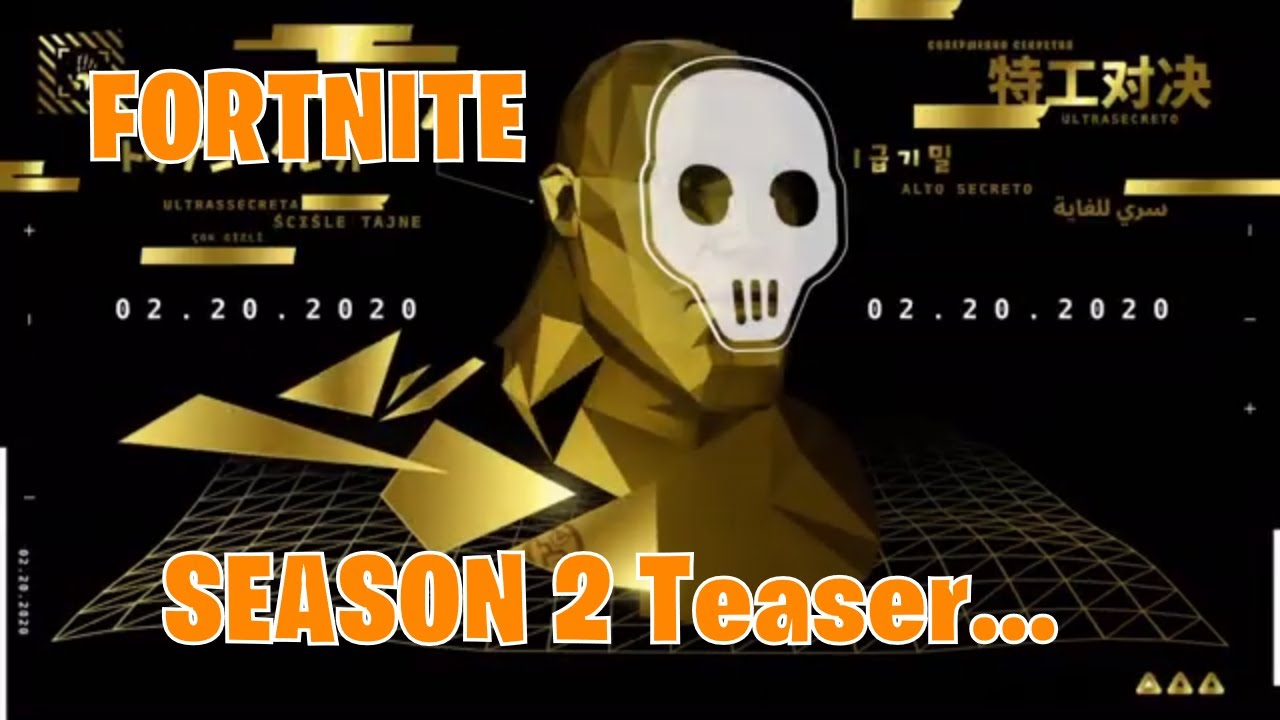 Fortnite Season 2 Chapter 2 Teaser - YouTube