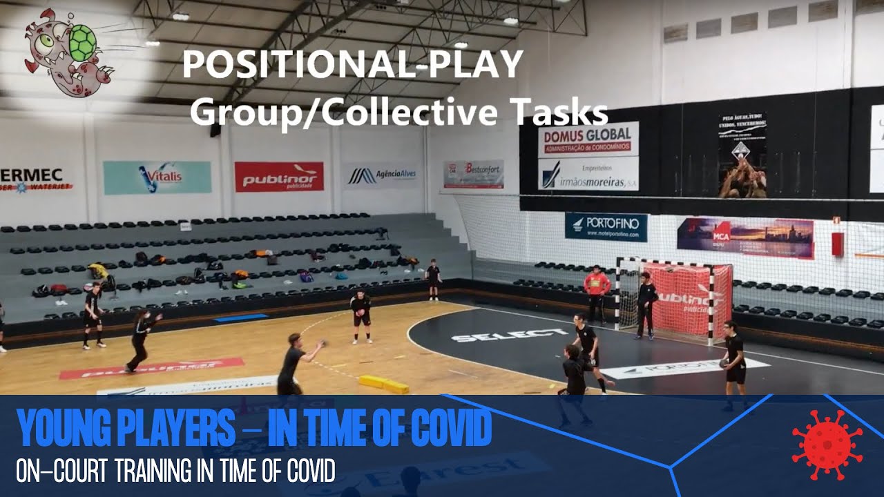 On-court training in times of COVID-19: Young players - YouTube