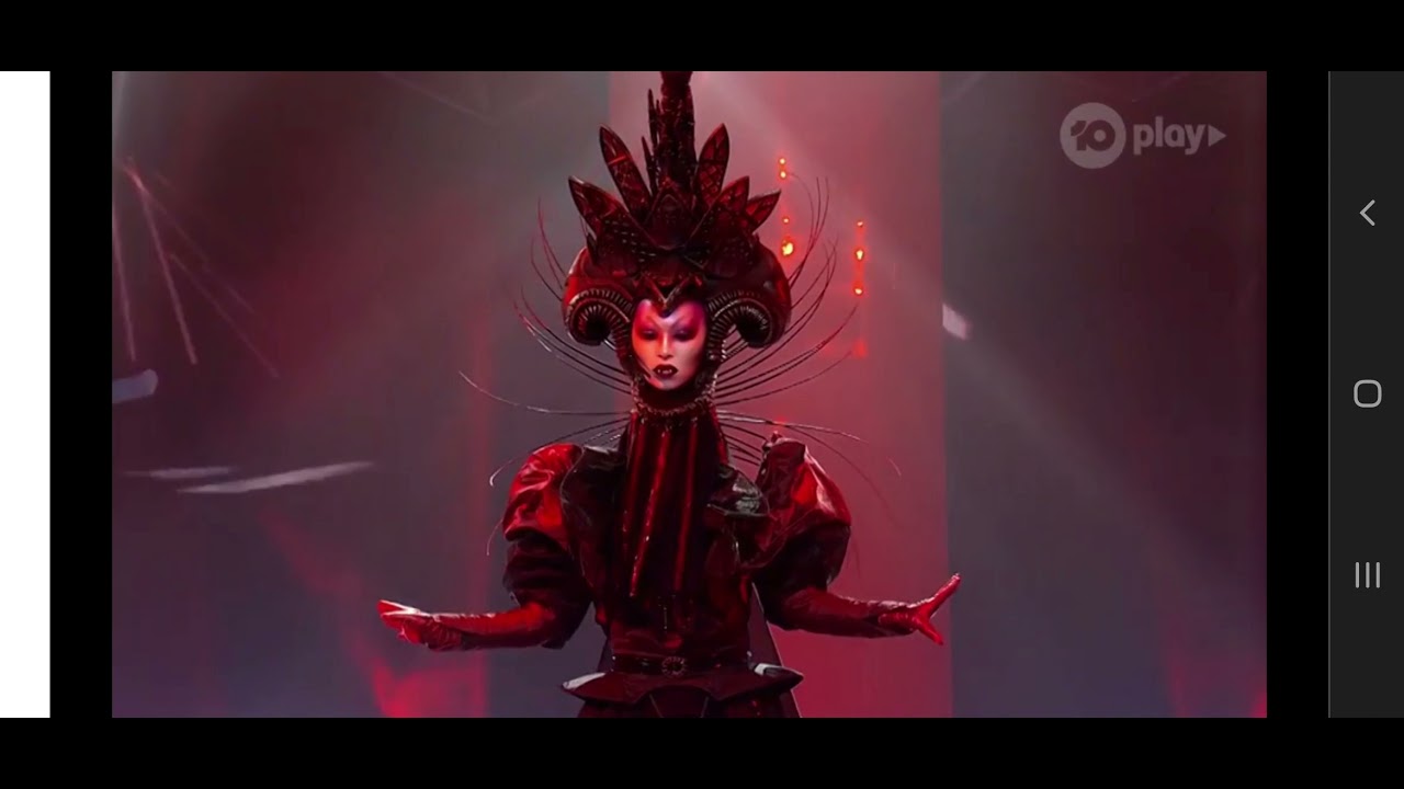 The Masked Singer Australia 2021 Vampire Performance 13/9/2021 - YouTube