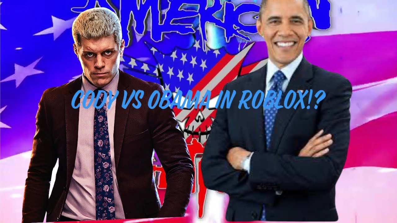 Cody Rhodes DESTROYS… Obama!?|WWE Roblox 2K23 - YouTube