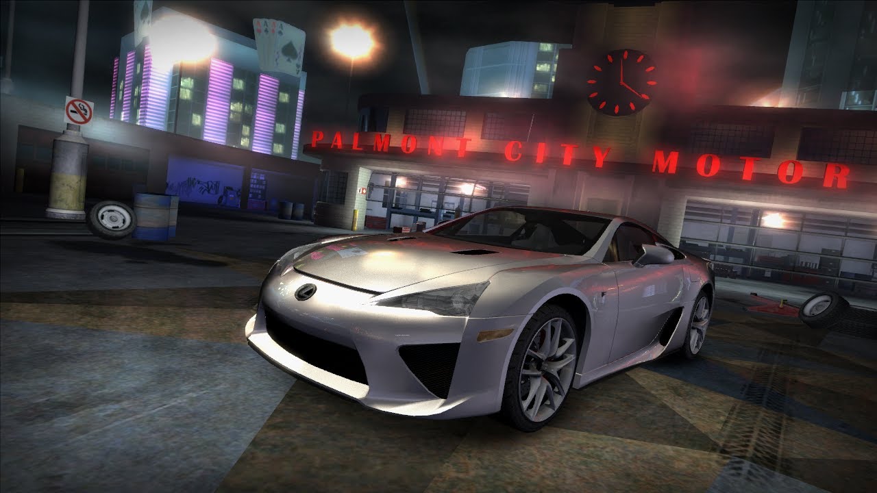 NFS Carbon : Lexus LFA - YouTube