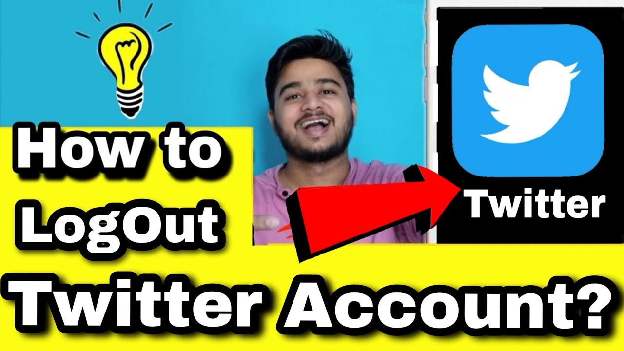How to logout of twitter Account | Logout twitter Account | How to log ...