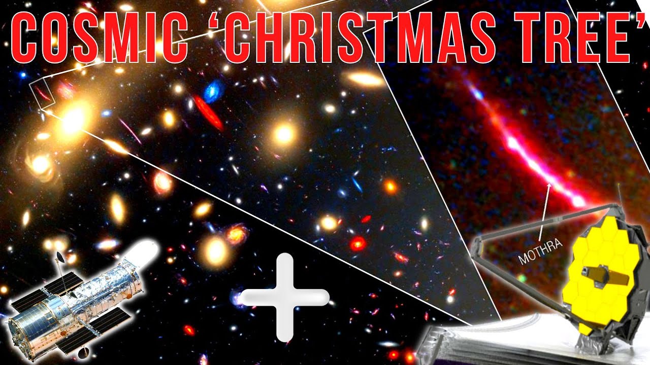 The Cosmic Christmas Tree: A Stunning Image of MACS0416 - YouTube