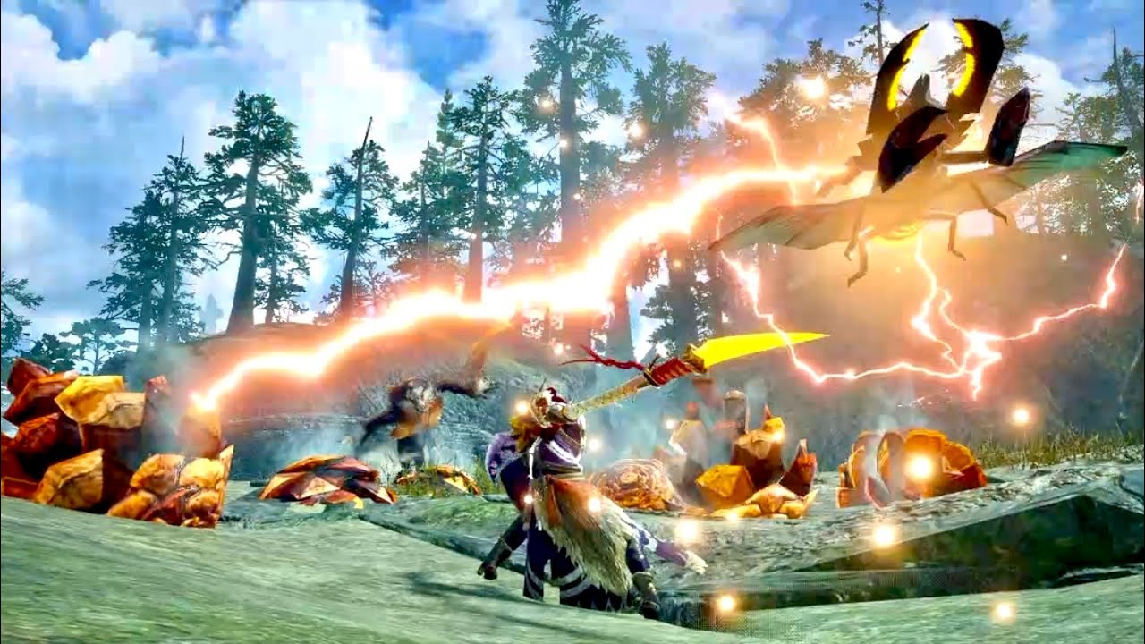 サンブレイク操虫棍スーパープレイ集【モンハンRise MAD】 - YouTube