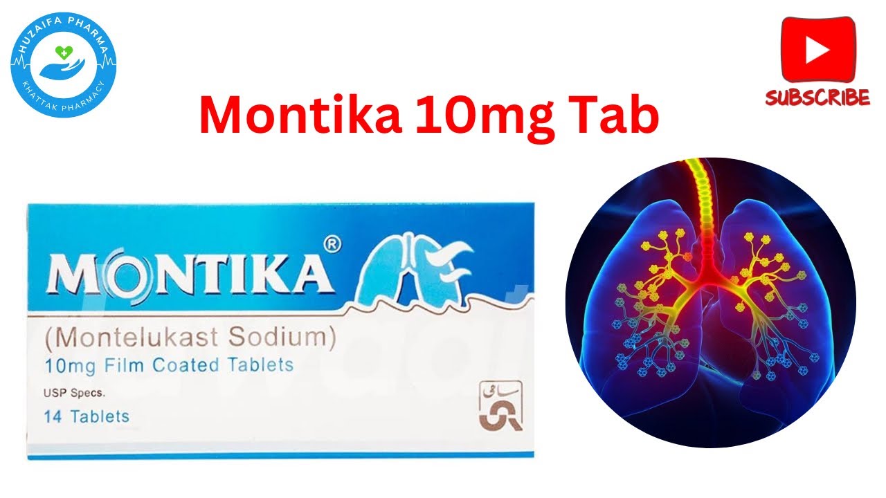 Montika 10mg Tablet #Montelukast Sodium #tab #Montika 10mg #5mg #4mg # ...