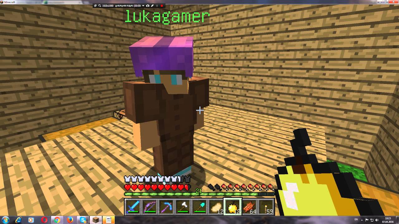 mineqraft gameplay #2 saxlis asheneba - YouTube