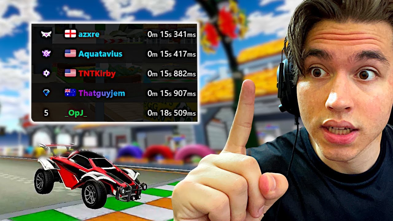 My Quest to Become The BEST Speedrunner in Rocket League - YouTube