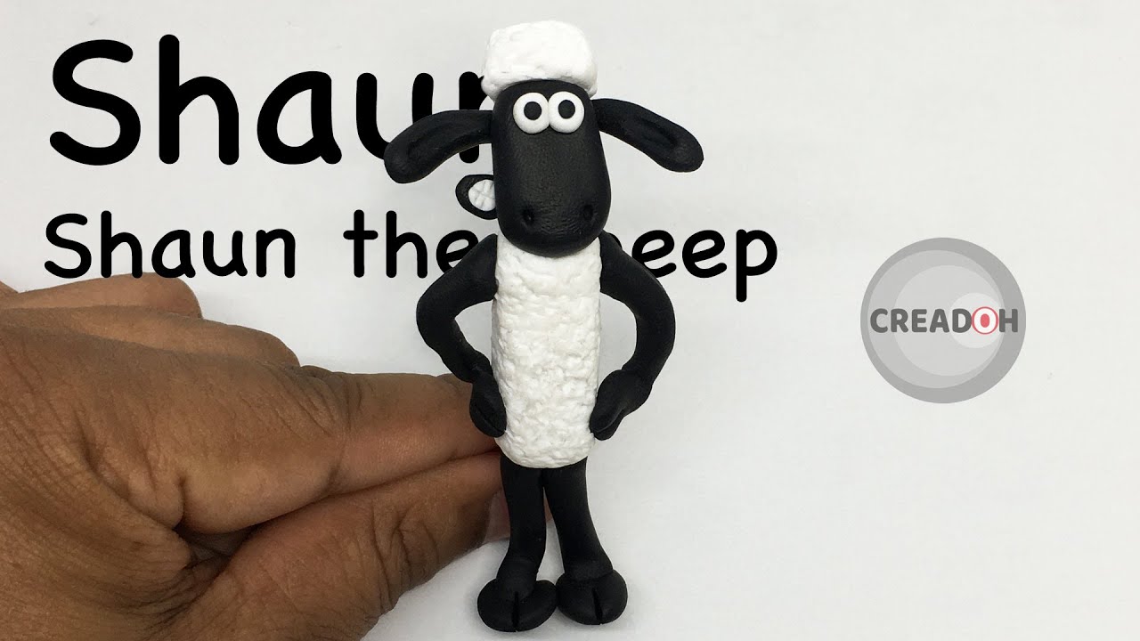 Shaun the Sheep - Polymer clay tutorial - YouTube
