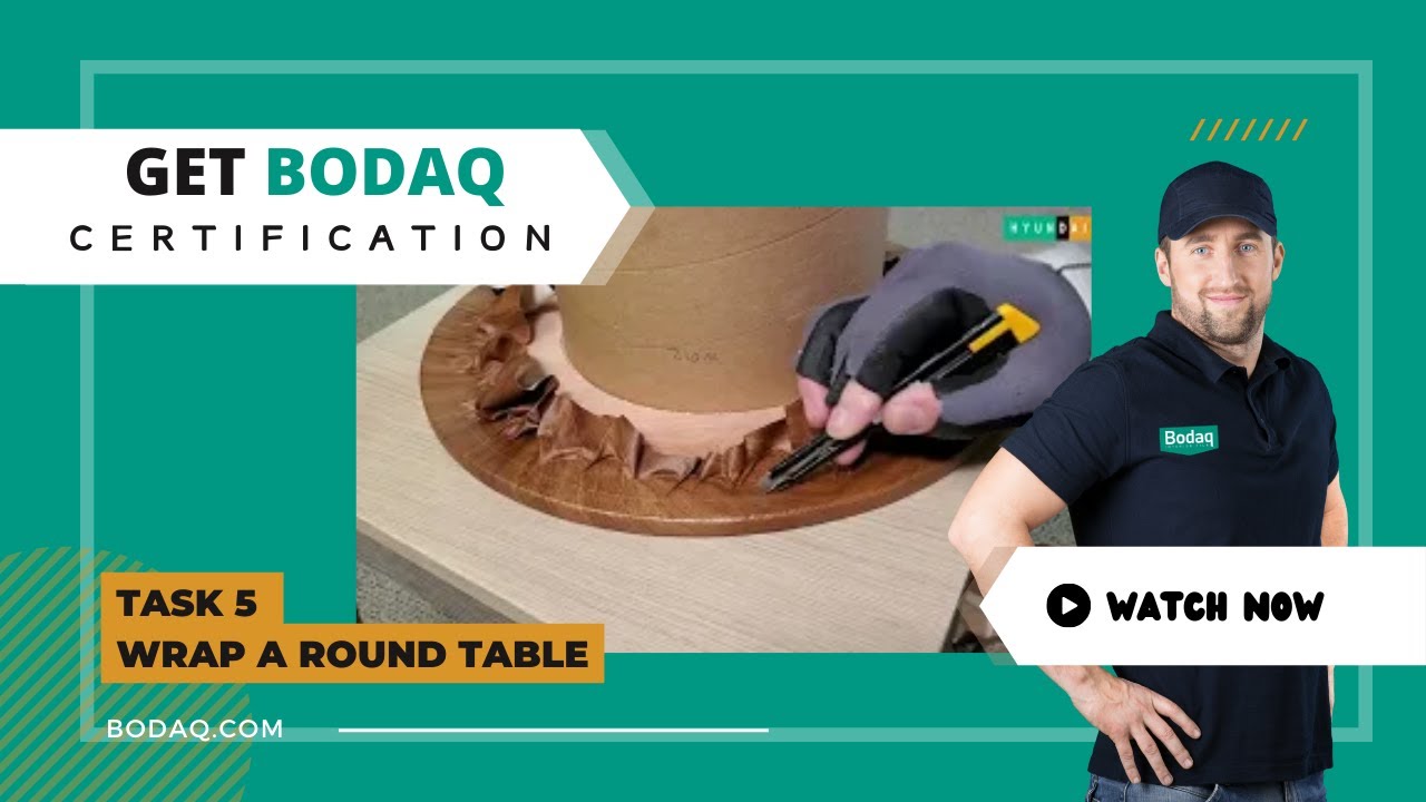 5. Wrapping a Round Table - YouTube