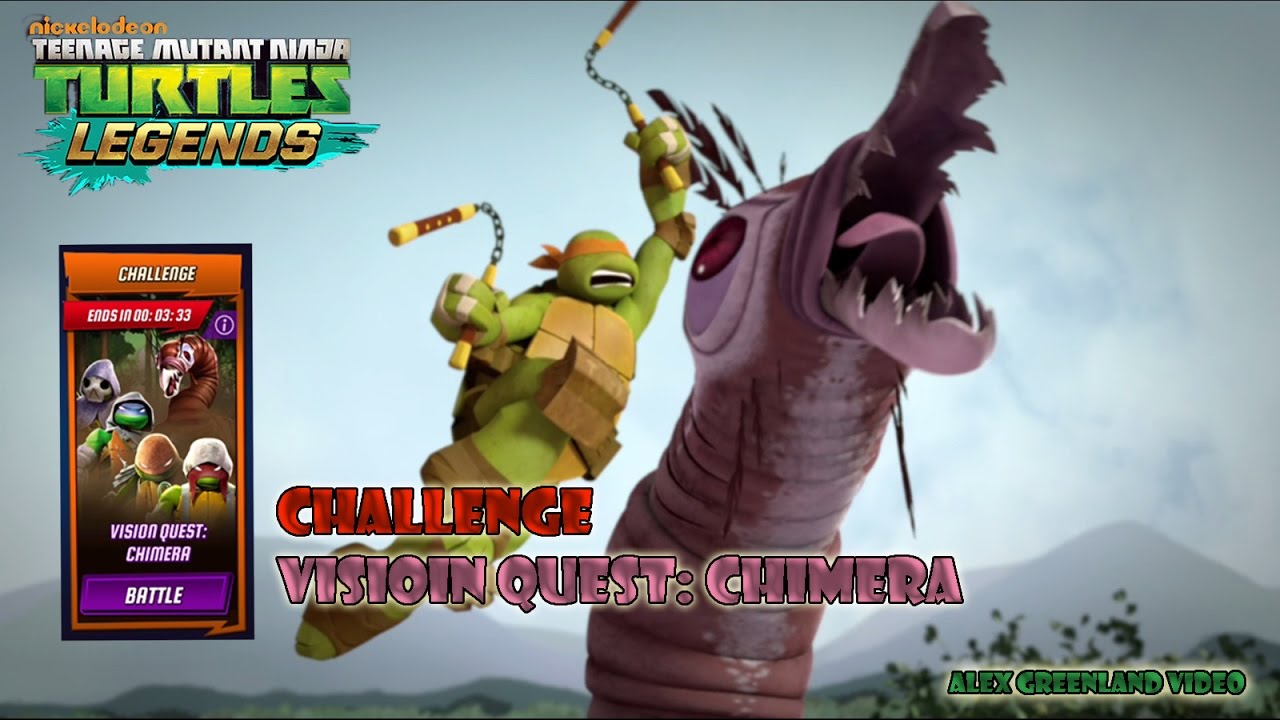 TMNT Legends - Challenge - Vision Quest: Chimera - YouTube