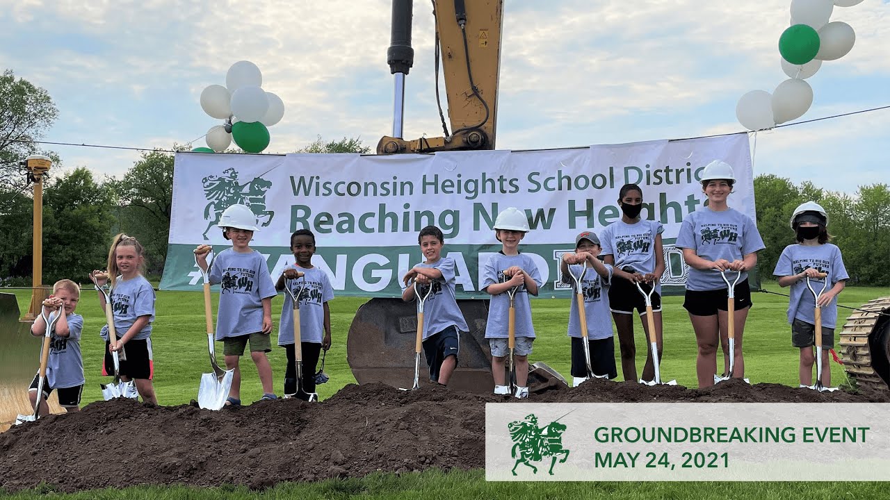 Wisconsin Heights School District Groundbreaking - One Campus ...