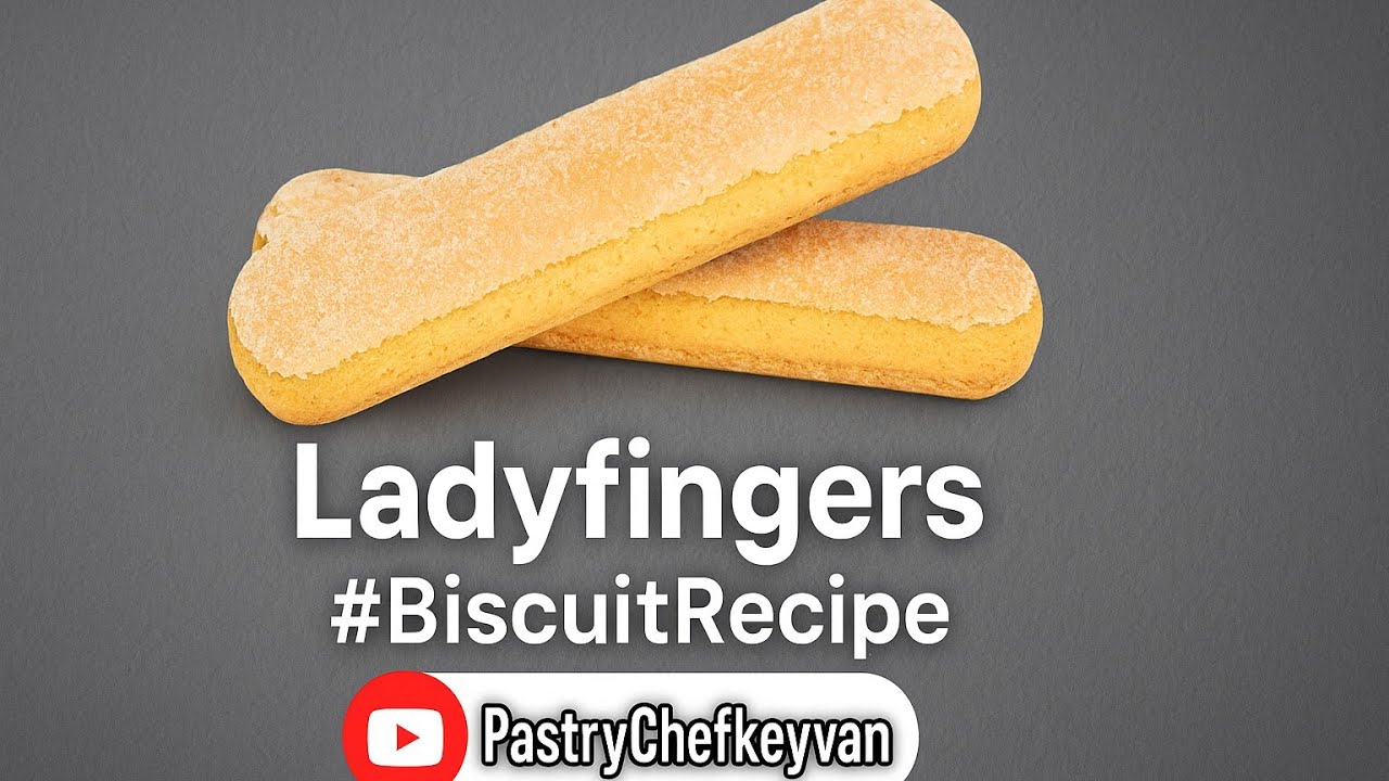 Homemade Lady Finger Biscuits | So Easy & Perfect for Desserts - YouTube