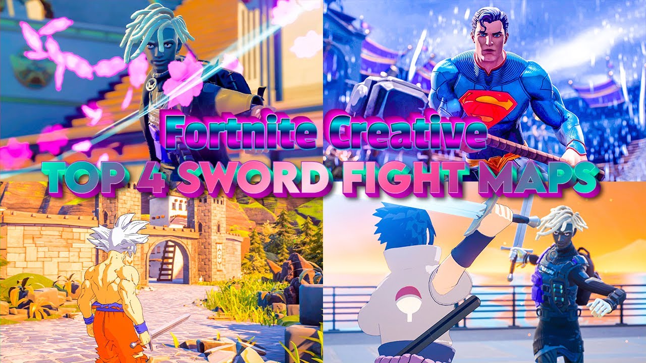 Top 4 New Sword Fight Roleplay Maps Fortnite Chapter 3 Season 4 ...