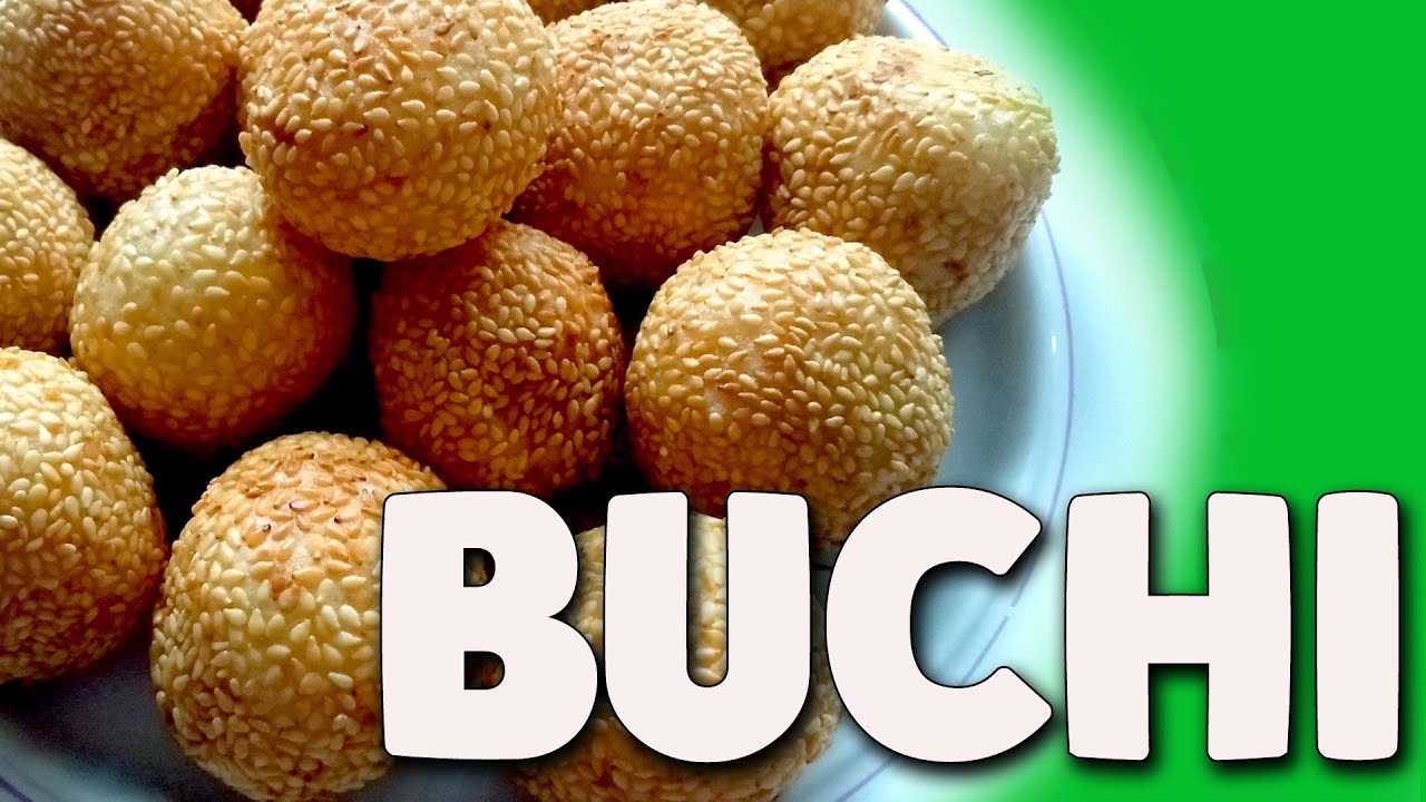 How to Make Buchi with Kamote Filling | Sesame Ball - YouTube