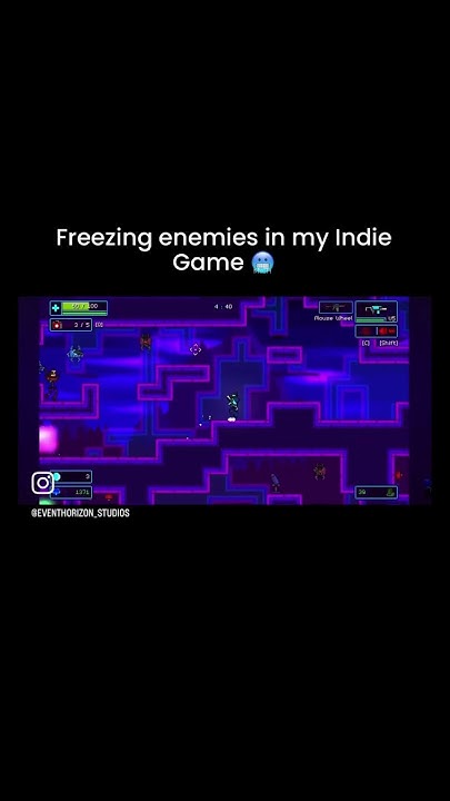 New weapon in my indie game 🥶 #indie #retro #gamedev #gamedesign - YouTube